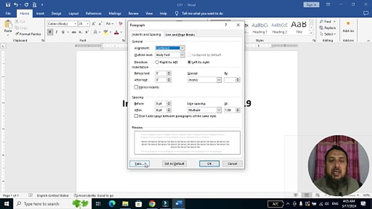 Interface MS Word 2019 Part-2 - video Dailymotion