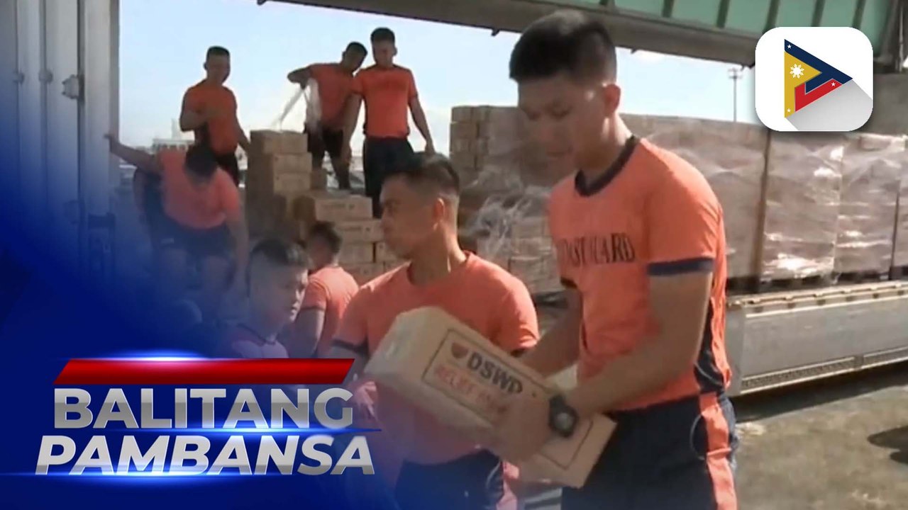 DSWD at PCG, patuloy sa paghahatid ng FFPs sa mga sinalanta ng bagyo ...