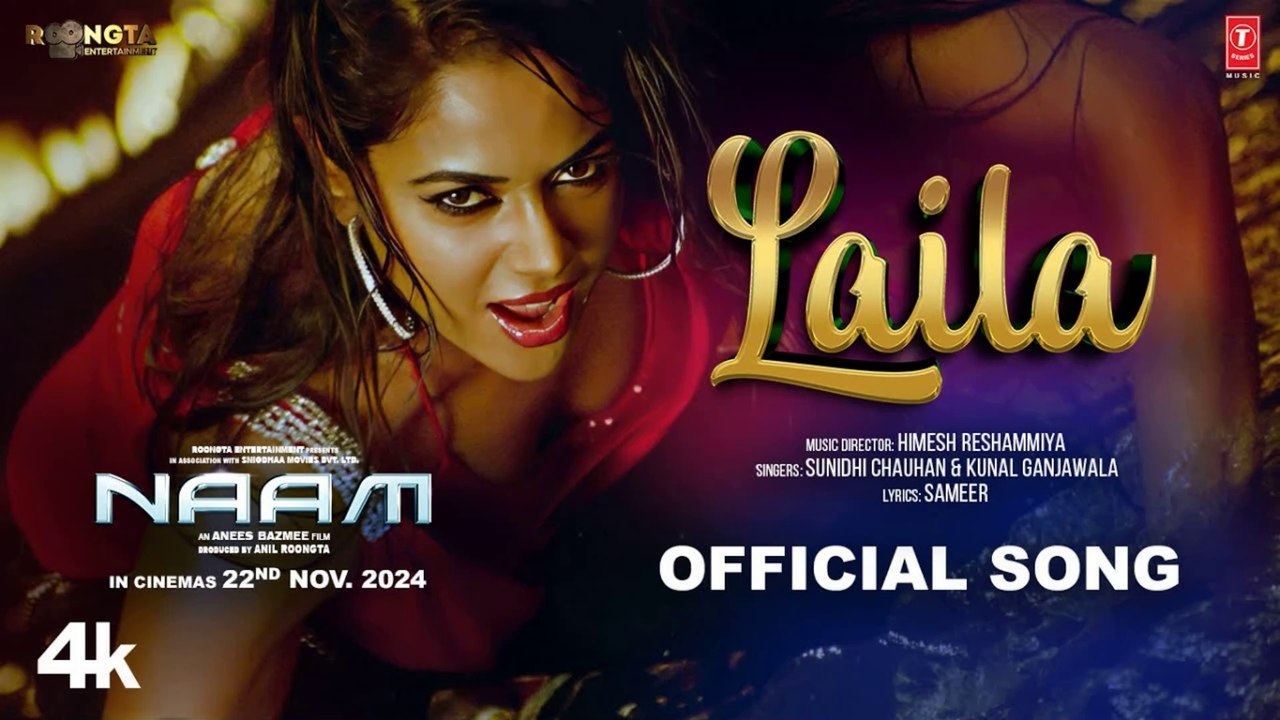 Naam | Laila (Song) | Ajay Devgn, Sameera | Himesh Reshammiya | Sunidhi ...