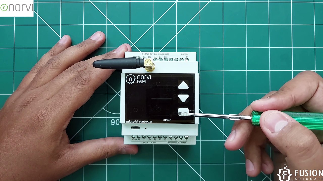 NORVI ESP32 Based Industrial Controller | ESP32 PLC | NORVI GSM-AE04-V-G | SIM800C | RS485 | IoT ...