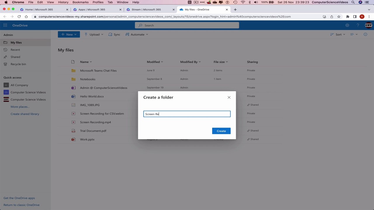 How to USE Microsoft Stream for Office 365 On a Mac - Tutorial 7 - Move Video - Basic Tutorial ...