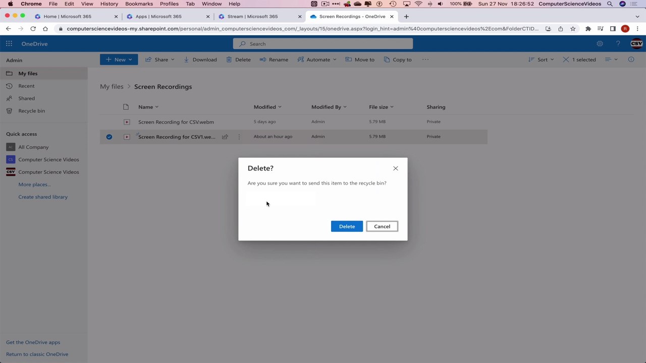 How to USE Microsoft Stream for Office 365 On a Mac - Tutorial 9 ...
