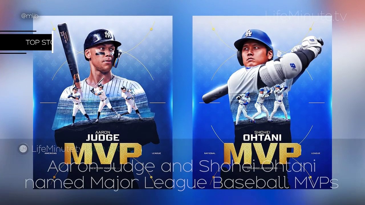 MLB Names Aaron Judge and Shohei Ohtani the 2024 MVPs, Jason Kelce to Host ESPN Late Night TV ...