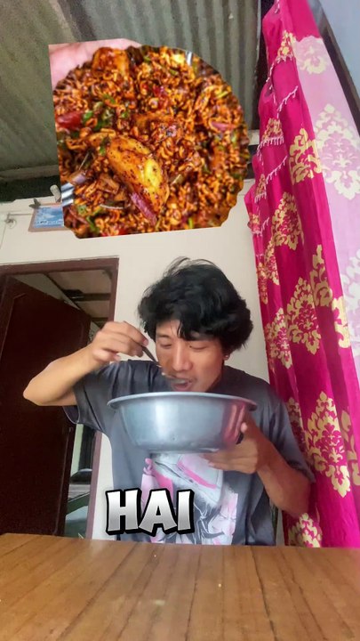 Nepali local style chiura chatpate recipe and eating mukbang video ...