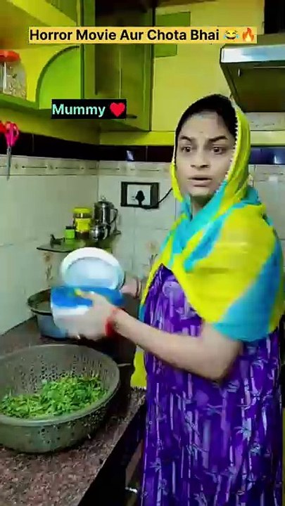 Chota bhai after horror movie 😂🔥 indian family #shorts #indian #comedy ...