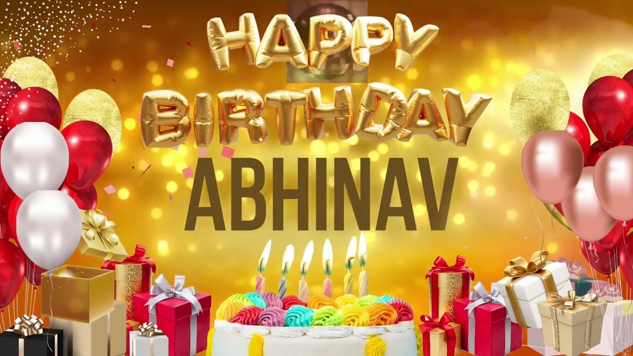 ABHINAV - Happy Birthday Abhinav - video Dailymotion