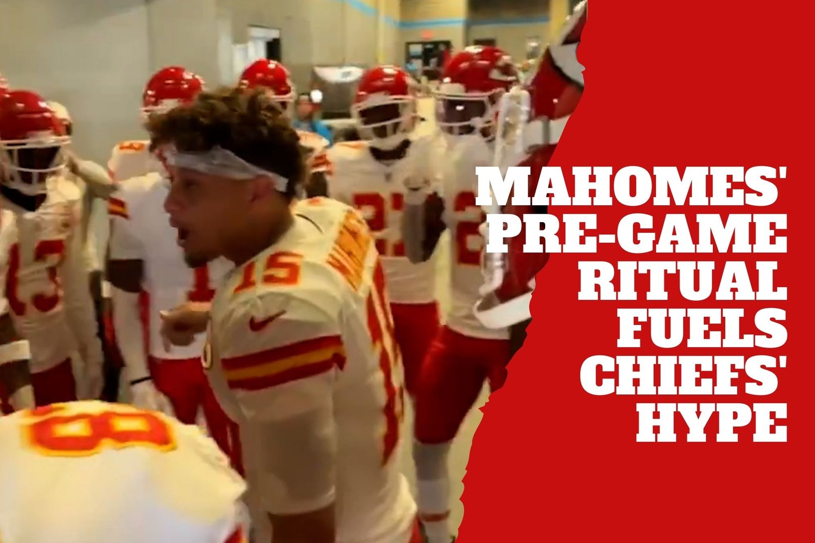 Patrick Mahomes' pre-game ritual has become a Chiefs tradition to fuel ...