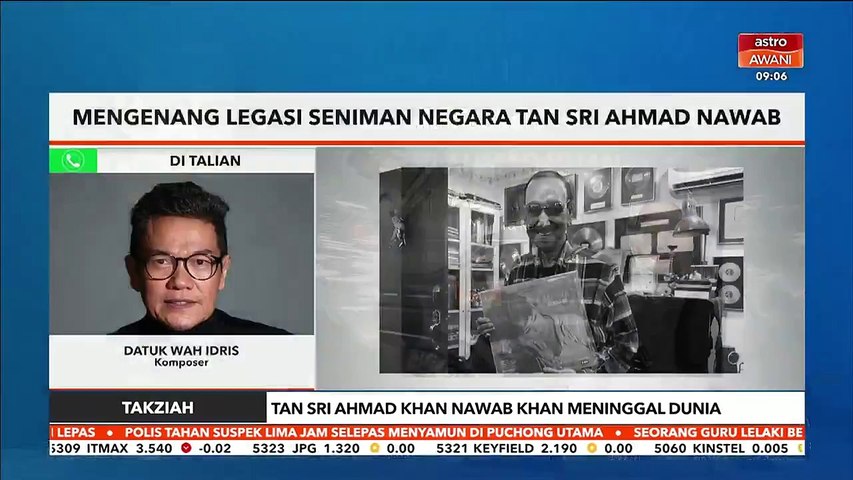 Allahyarham Tan Sri Ahmad Nawab ni tak tahu letih, tak tahu penat ...