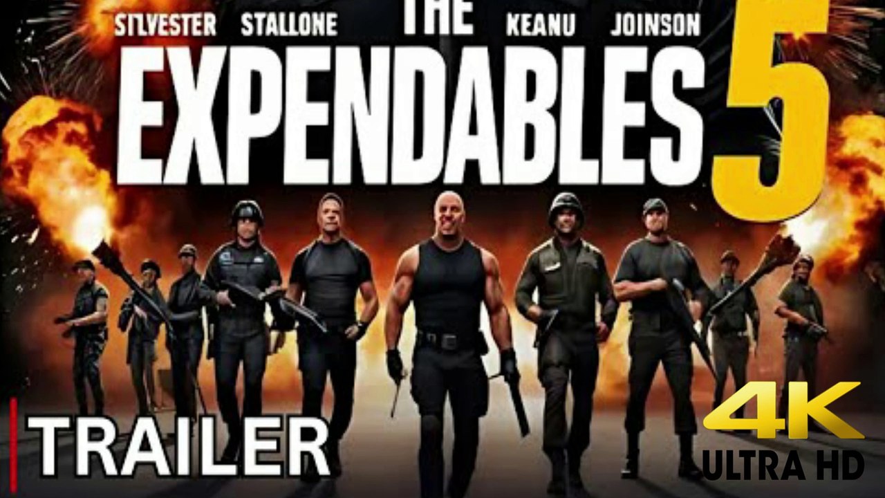 THE EXPENDABLES 5 Official Trailer Sylvester Stallone, Keanu Reeves ...