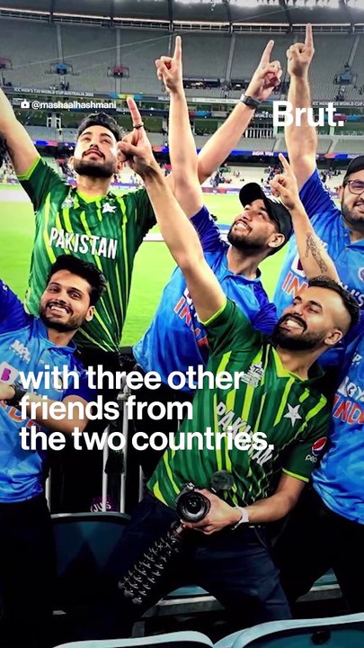 Indo-Pak friendship in full bloom in World Cup city - video Dailymotion