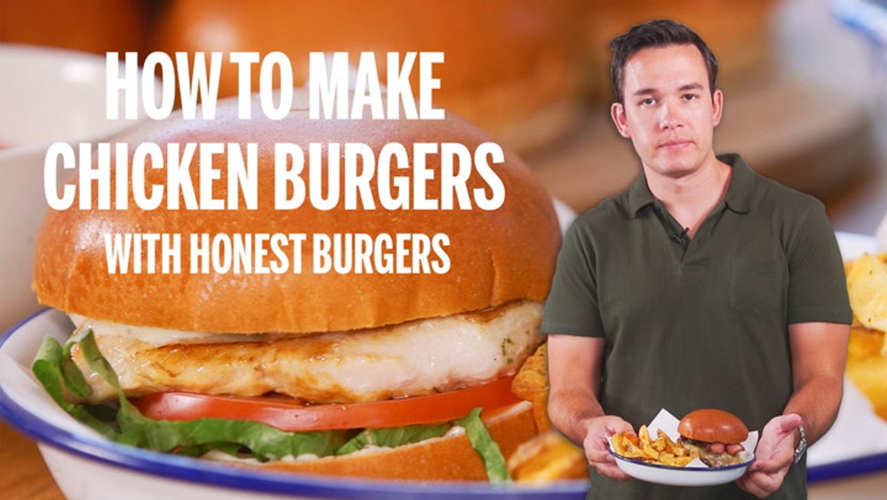 How To Make A Chicken Burger | Recipe - video Dailymotion