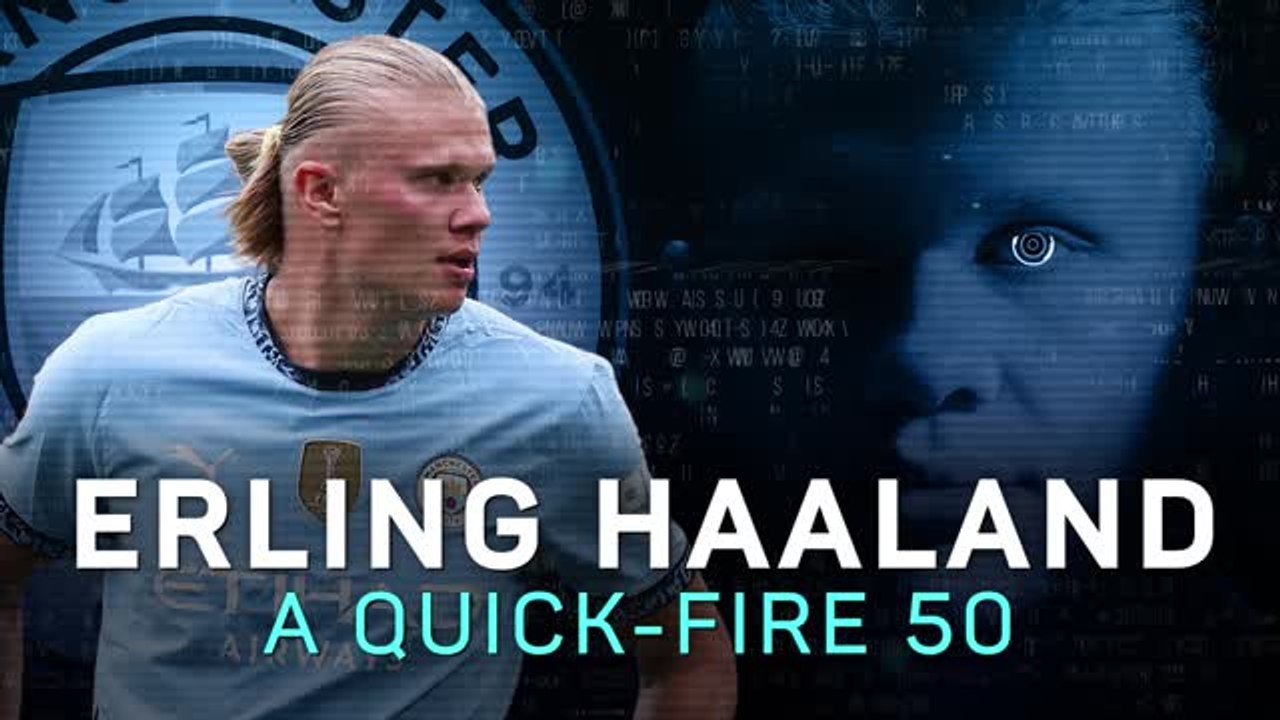 Haaland's quick-fire 50 Champions League goal contributions - video ...