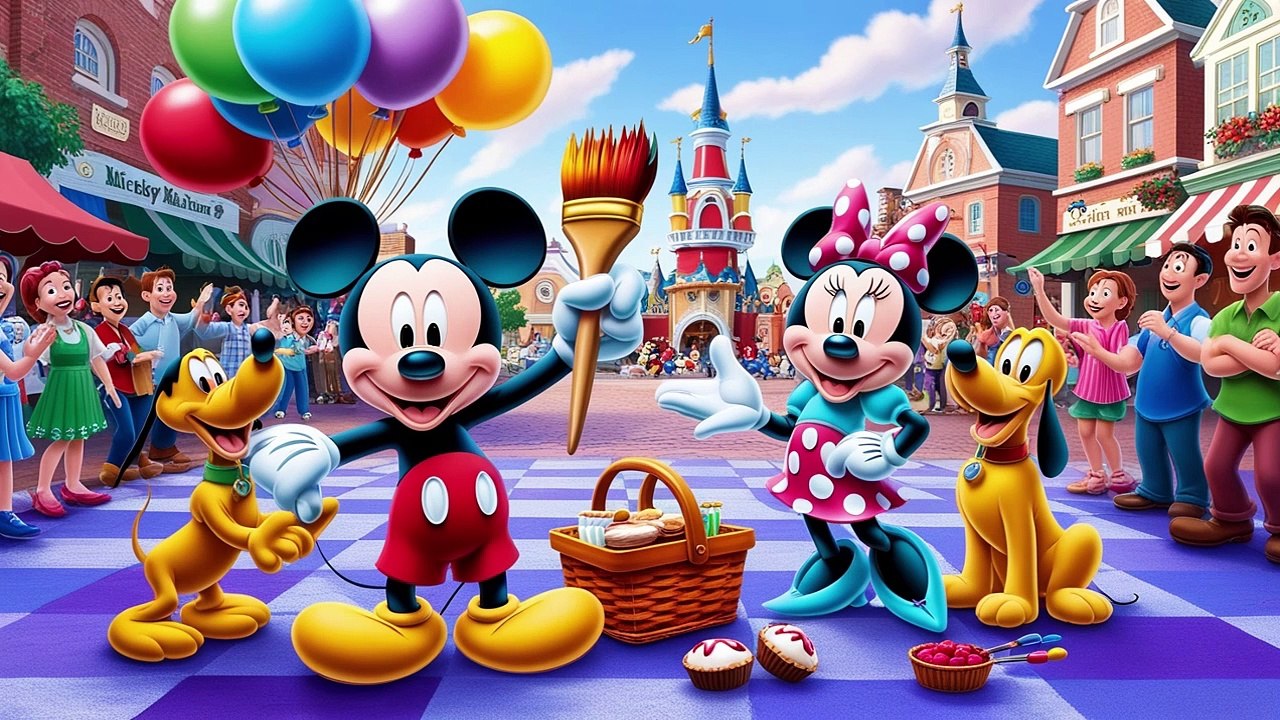 Mickey Mouse and the Magical Paintbrush || Bedtime Stories For Kids ...