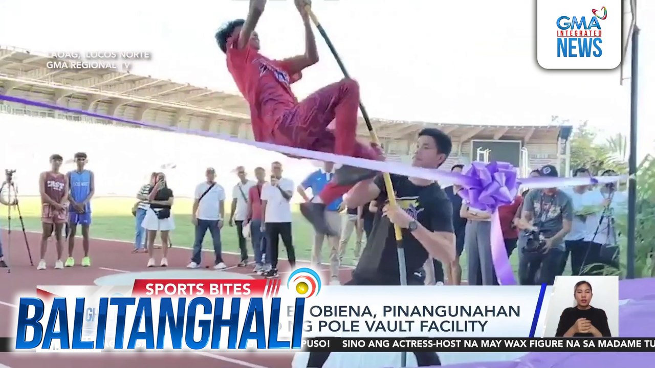 Pinoy Olympian EJ Obiena, pinangunahan ang paglunsad ng pole vault ...