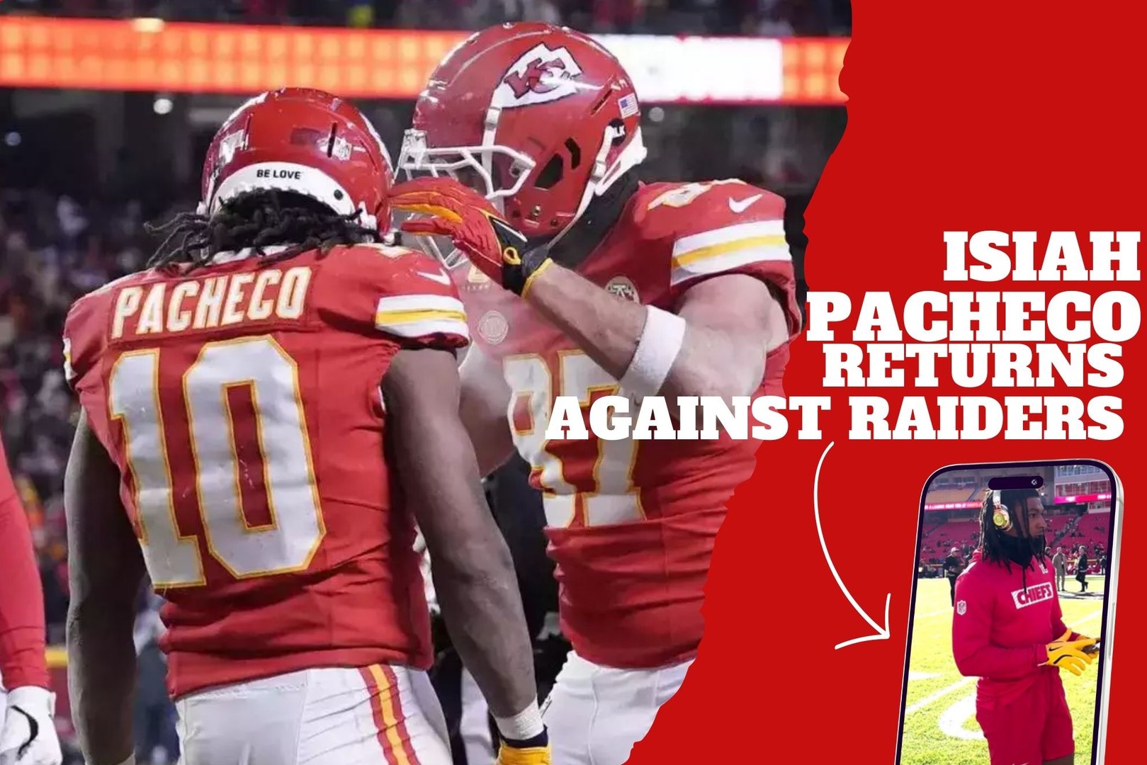 Chiefs' Isaiah Pacheco Preps for Raiders Game - MARCA TV English