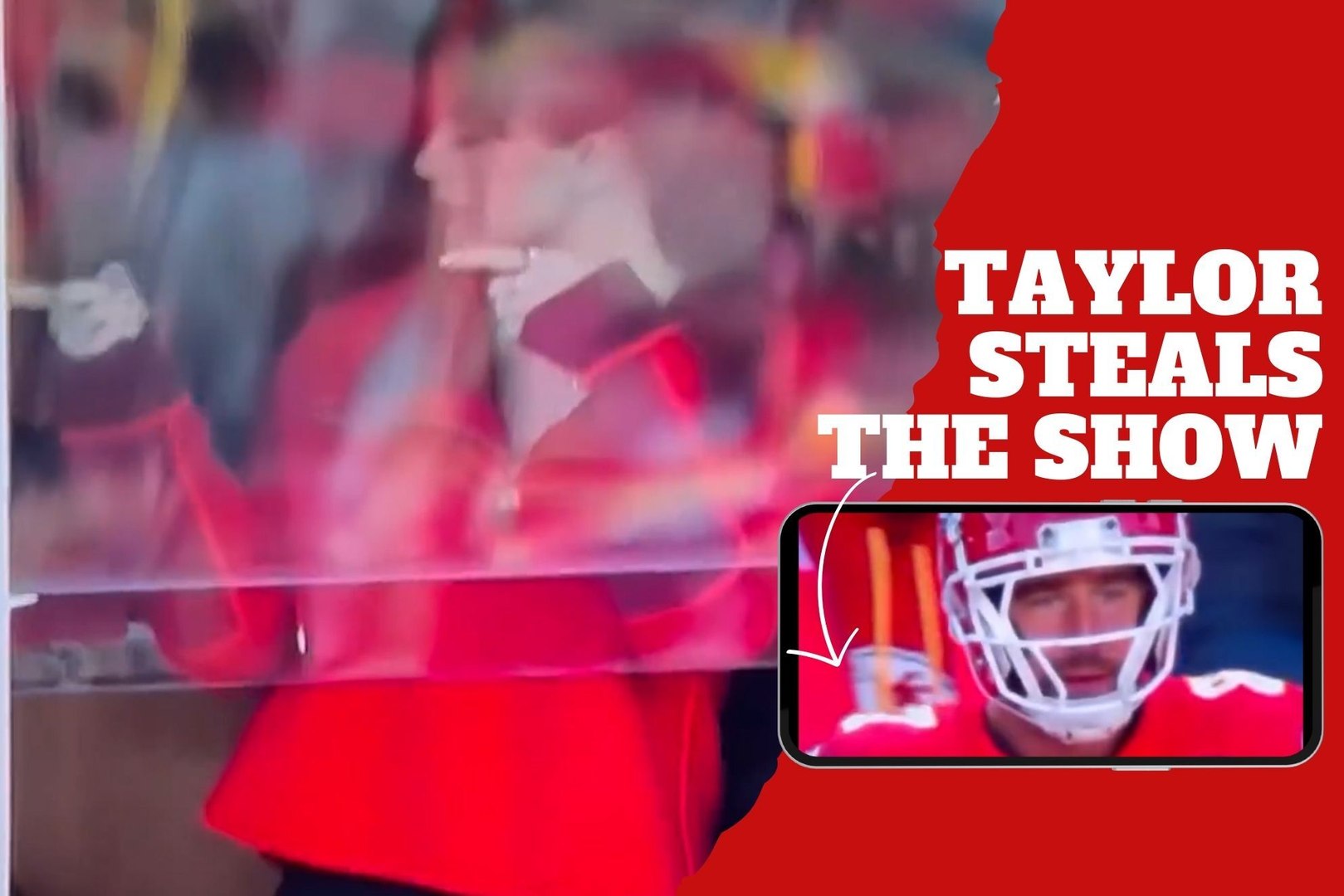 Taylor Swift steals the spotlight with 'referee' moment for Travis ...