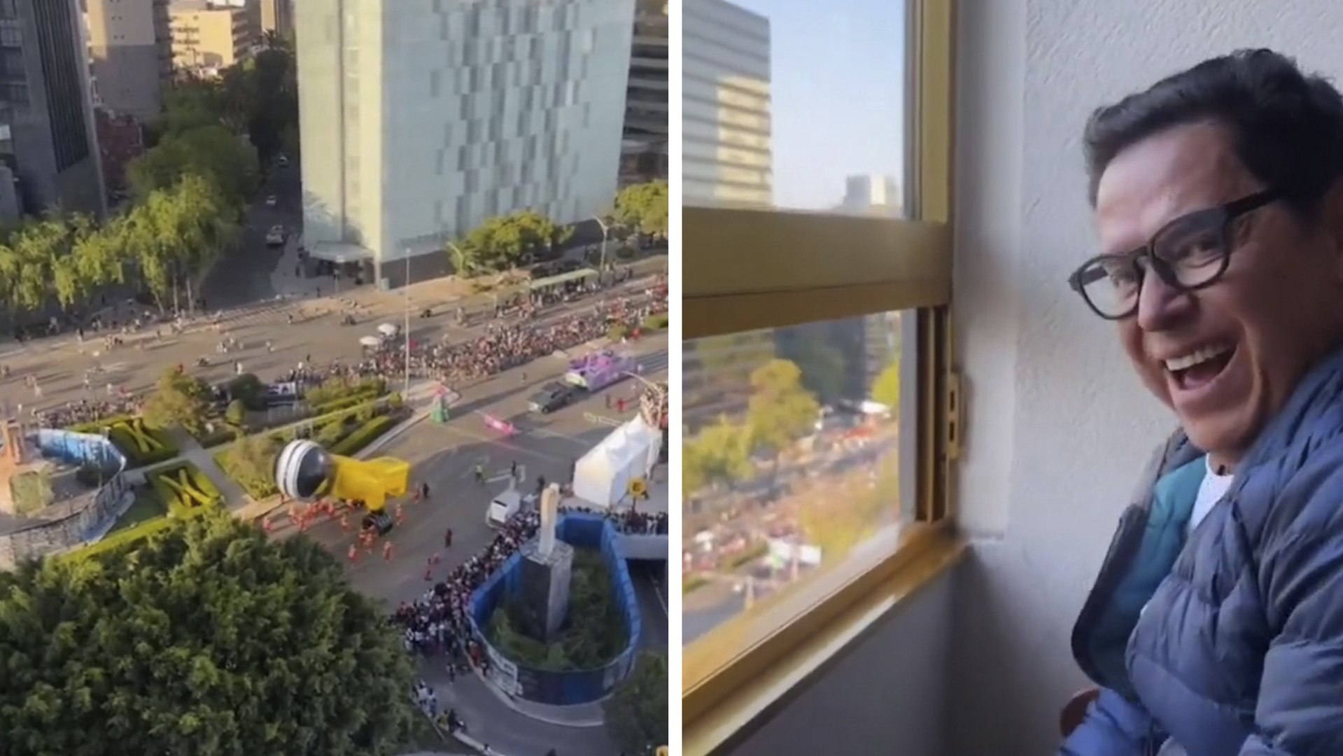 Mario Bezares entusiasmado viendo el desfile del Bolo Fest:"Estoy muy ...