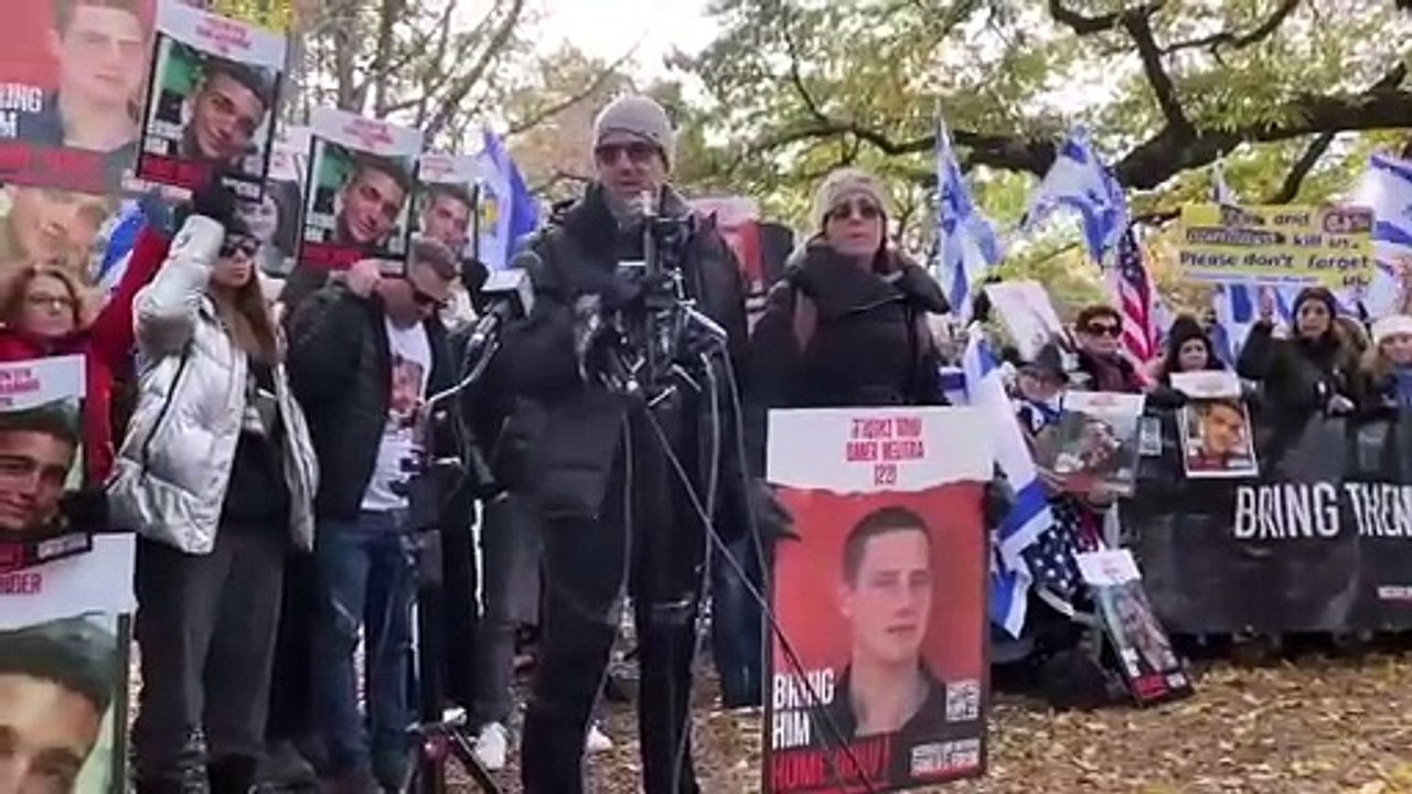 Orna and Ronen Neutra, parents of Israeli American Hamas-held hostage ...