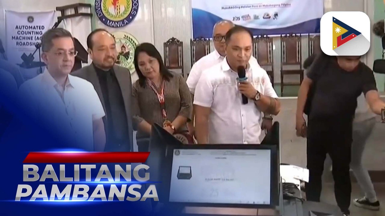 Roadshow voter education ng COMELEC, umarangkada ngayong araw - video ...