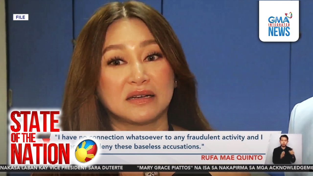 Ruffa Mae Quinto, iginiit na biktima lang din siya sa isyu ng DERMACARE Skincare Clinic | SONA ...