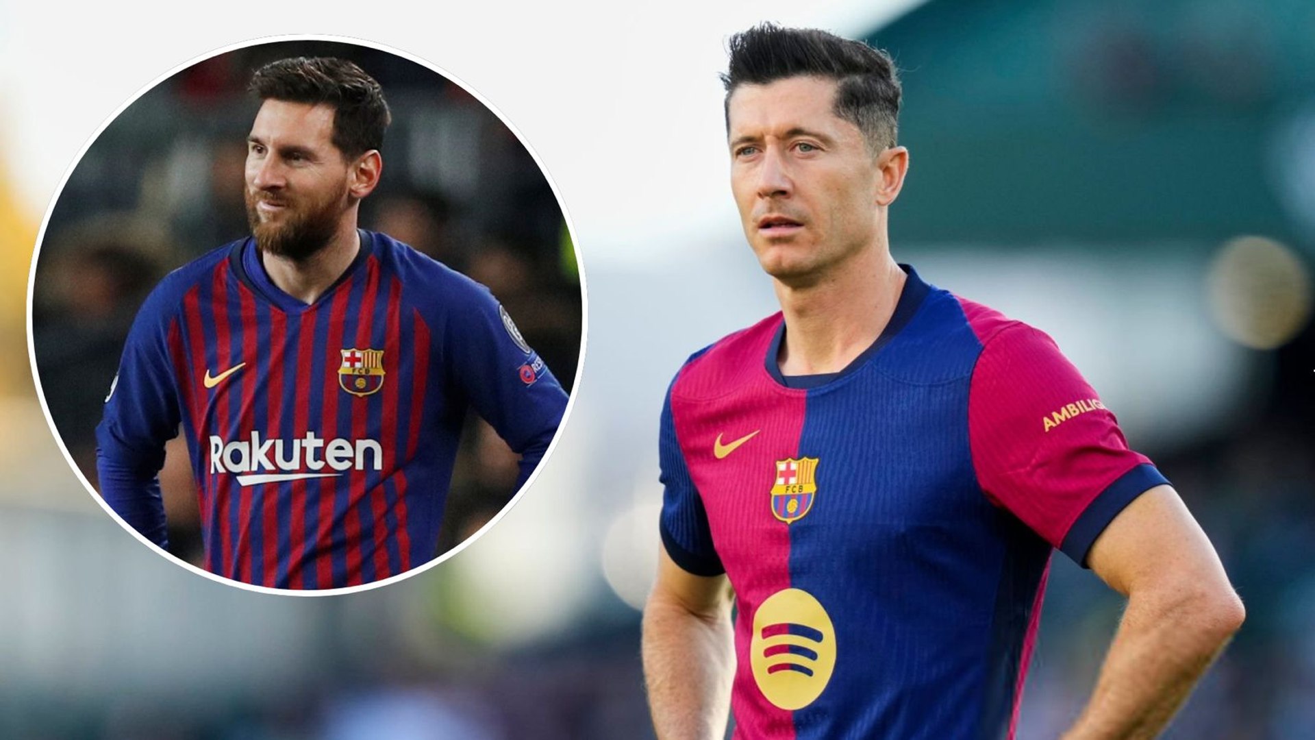 Robert Lewandowski Matches Lionel Messi's Scoring Record at Barcelona ...
