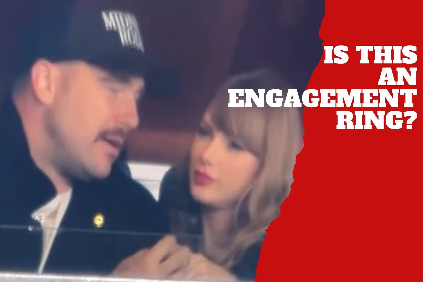 Taylor Swift's mysterious ring sparks engagement debate with Travis ...
