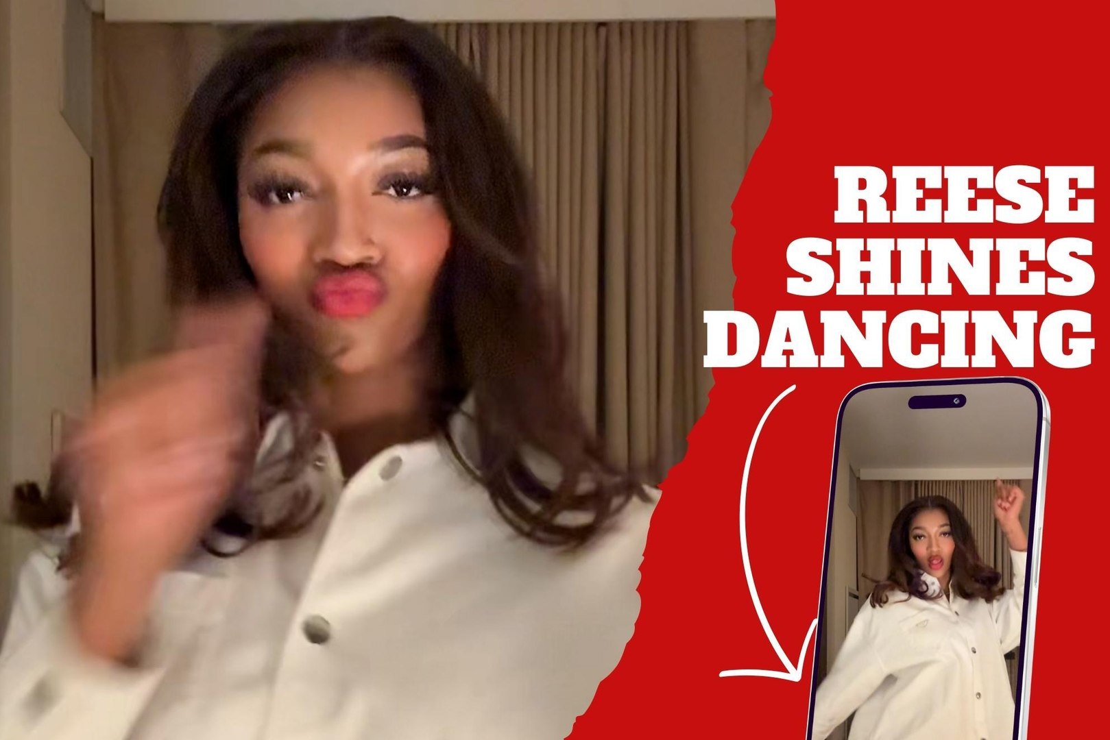 Angel Reese Dazzles As She Dances In Style On Tiktok To 2pac While