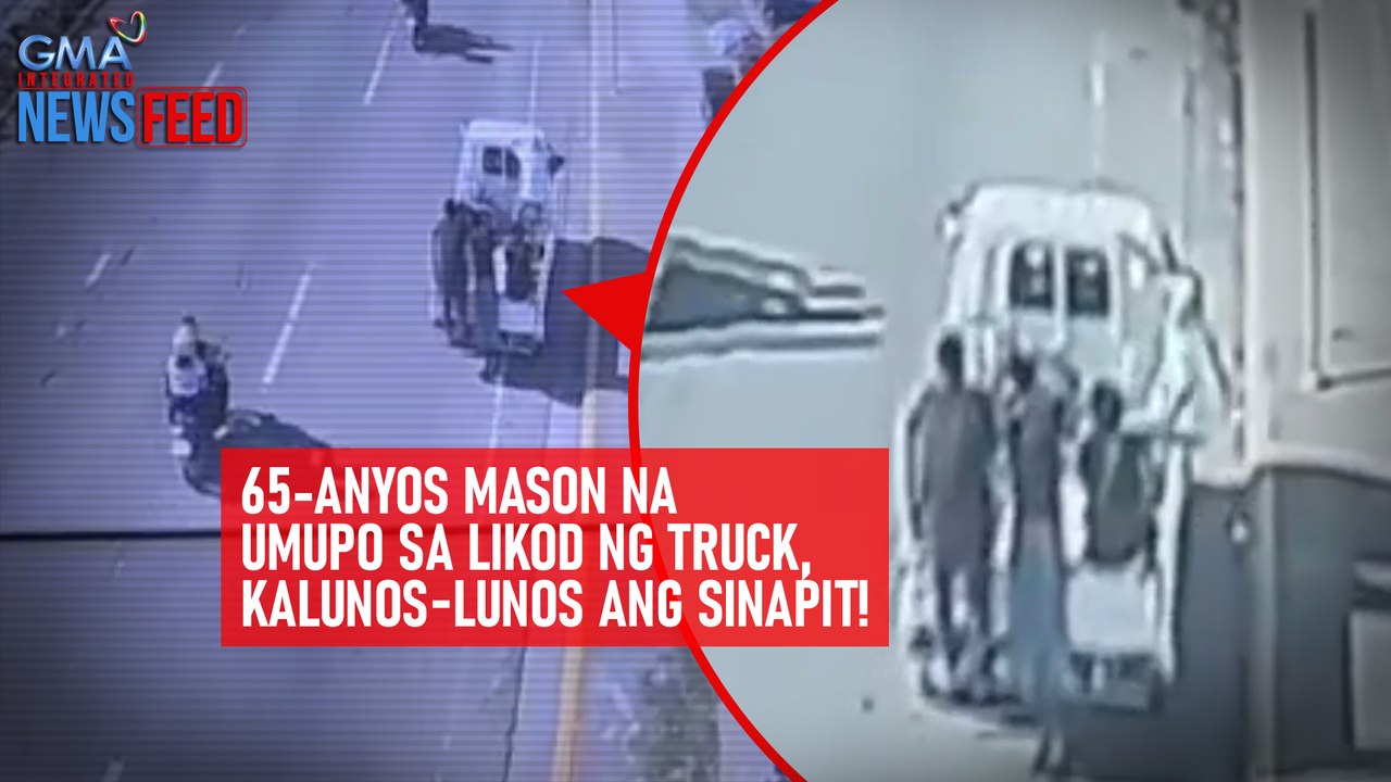 65-anyos mason na umupo sa likod ng truck, kalunos-lunos ang sinapit ...