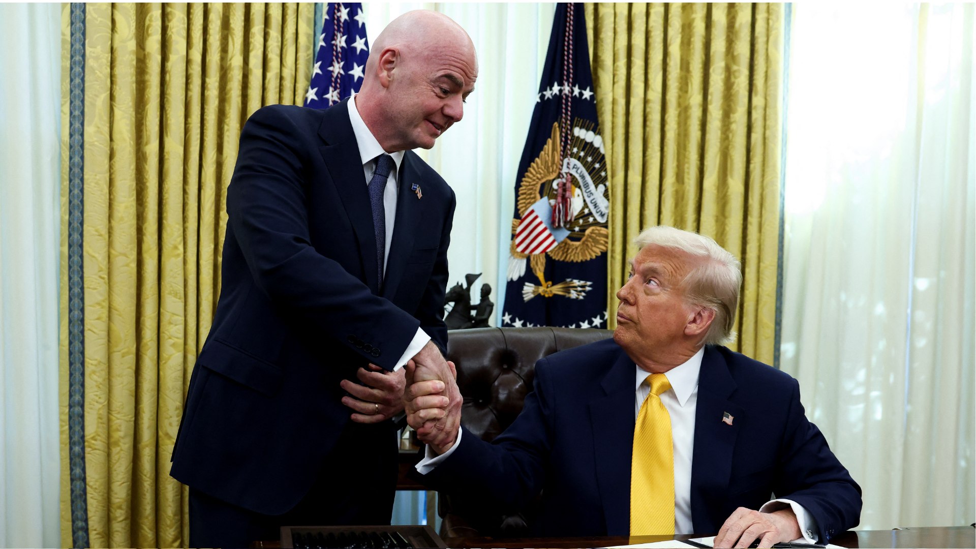Gianni Infantino Thanks Donald Trump for Supporting the 2026 World Cup ...