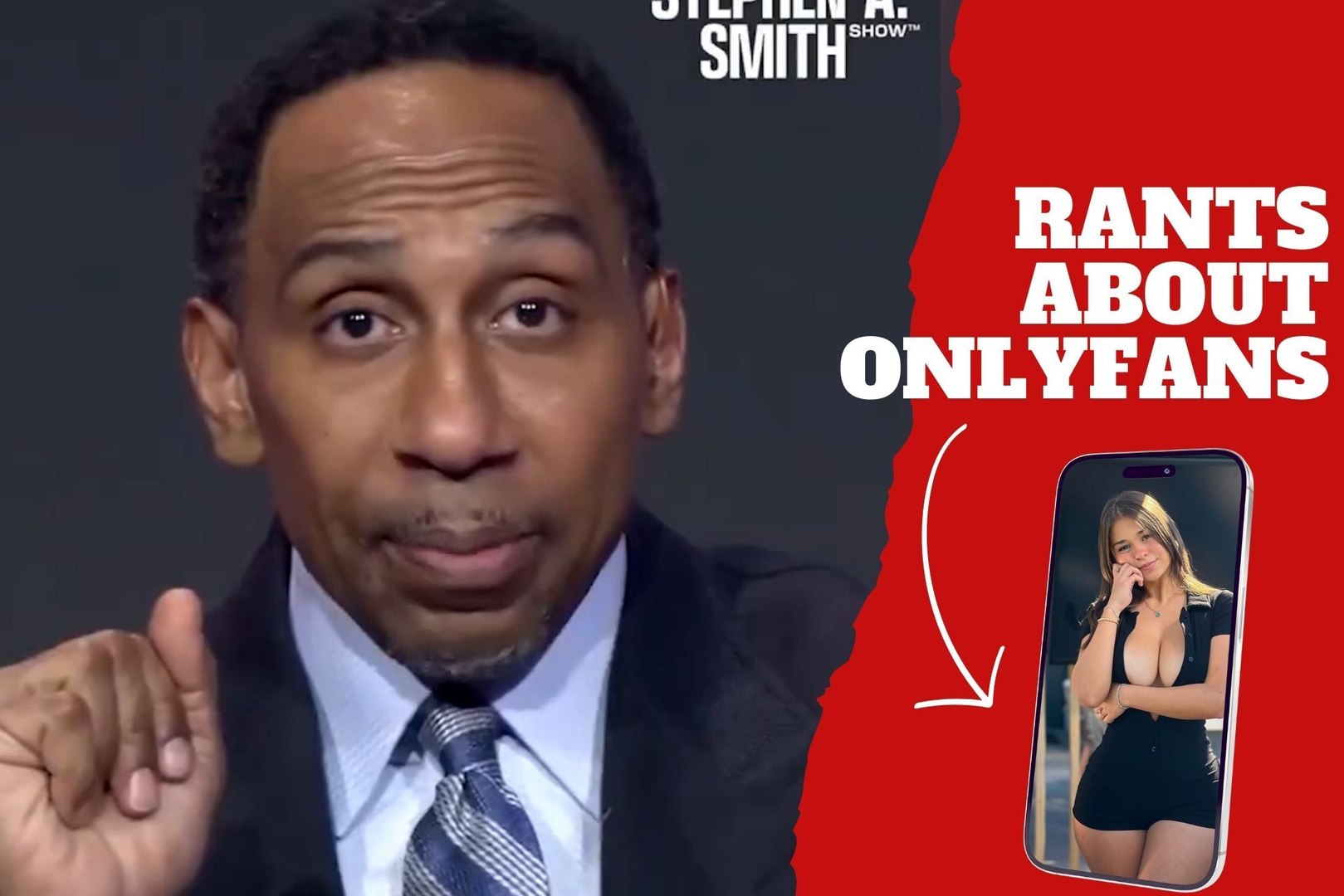 Stephen A. Smith is surprised to compare NBA players' earnings with ... Stephen A. Smith is surprised to compare NBA players' earnings with ...