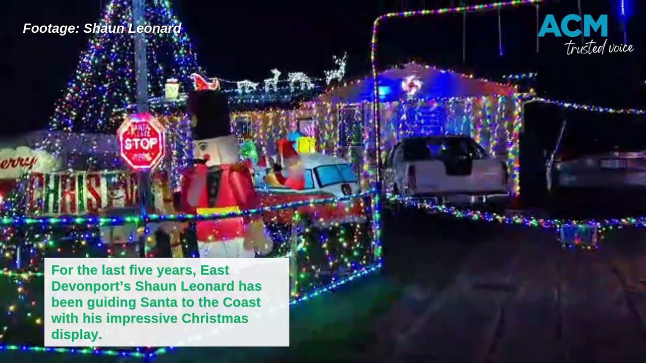 Shaun Leonard's Christmas display - video Dailymotion