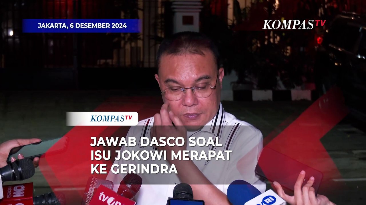 Jawab Dasco Soal Peluang Jokowi Merapat ke Gerindra: Pak Prabowo ...
