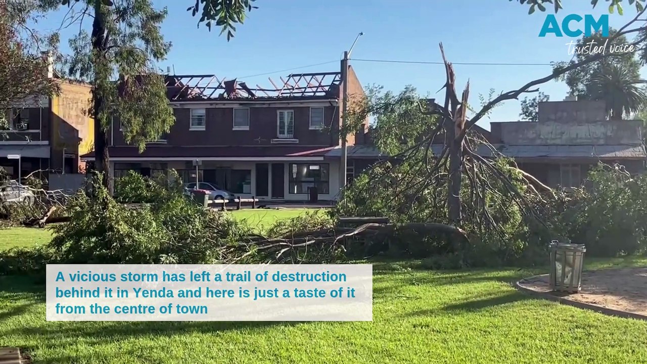 Storm leaves trail of destruction in Yenda - video Dailymotion