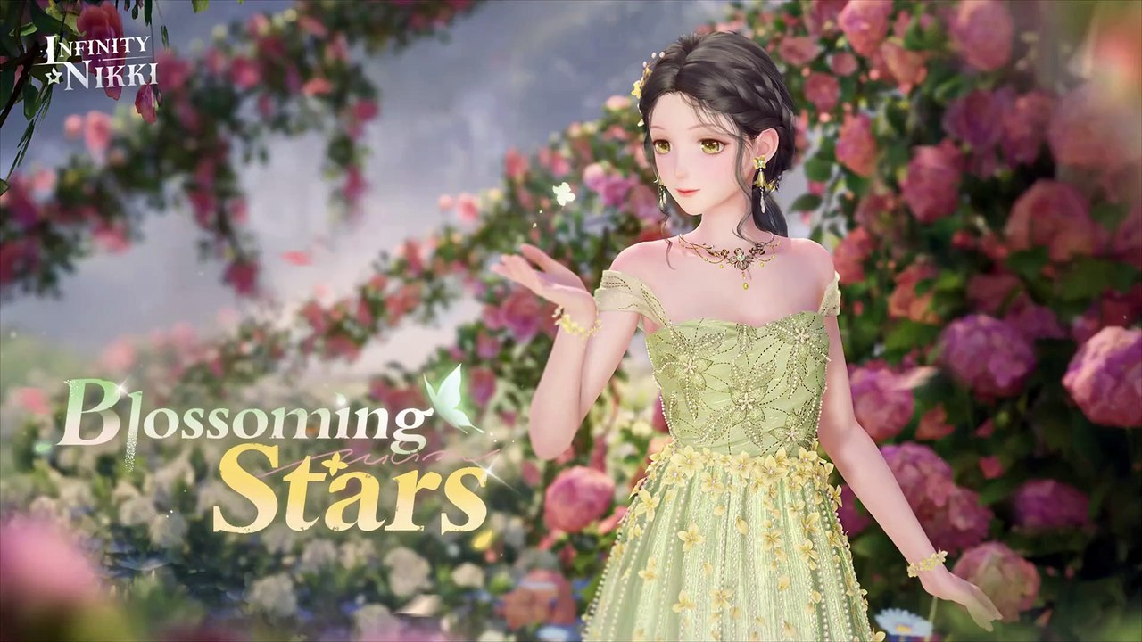 Infinity Nikki - Blossoming Stars Permanent Outfit Trailer - video ...
