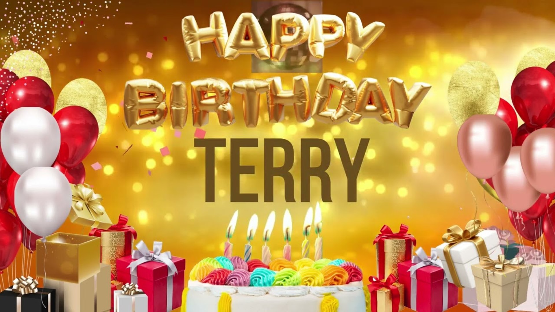 Happy Birthday Terry Cake