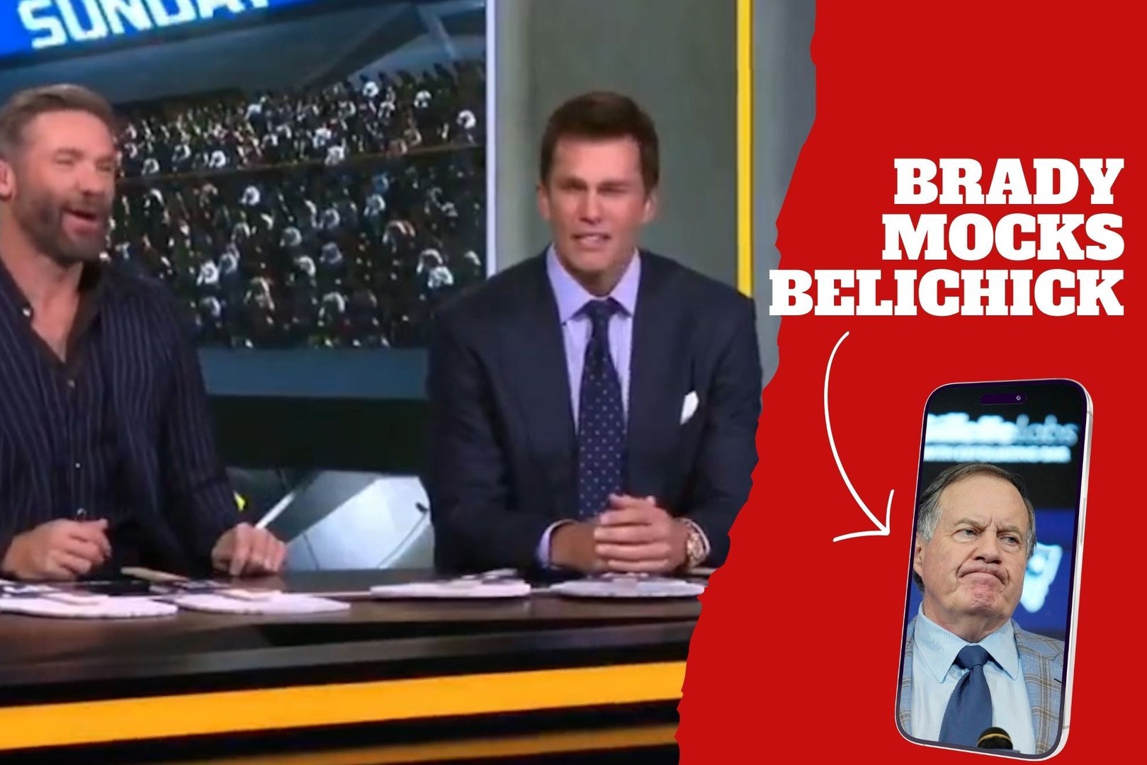 Tom Brady hilariously imitates former NFL coach Bill Belichik on ...