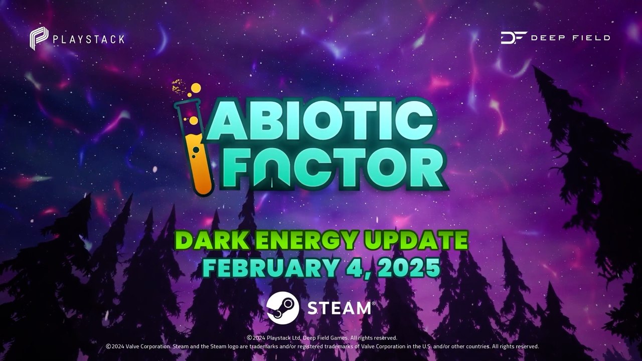 Abiotic Factor Dark Energy Update Official Release Date Trailer Video