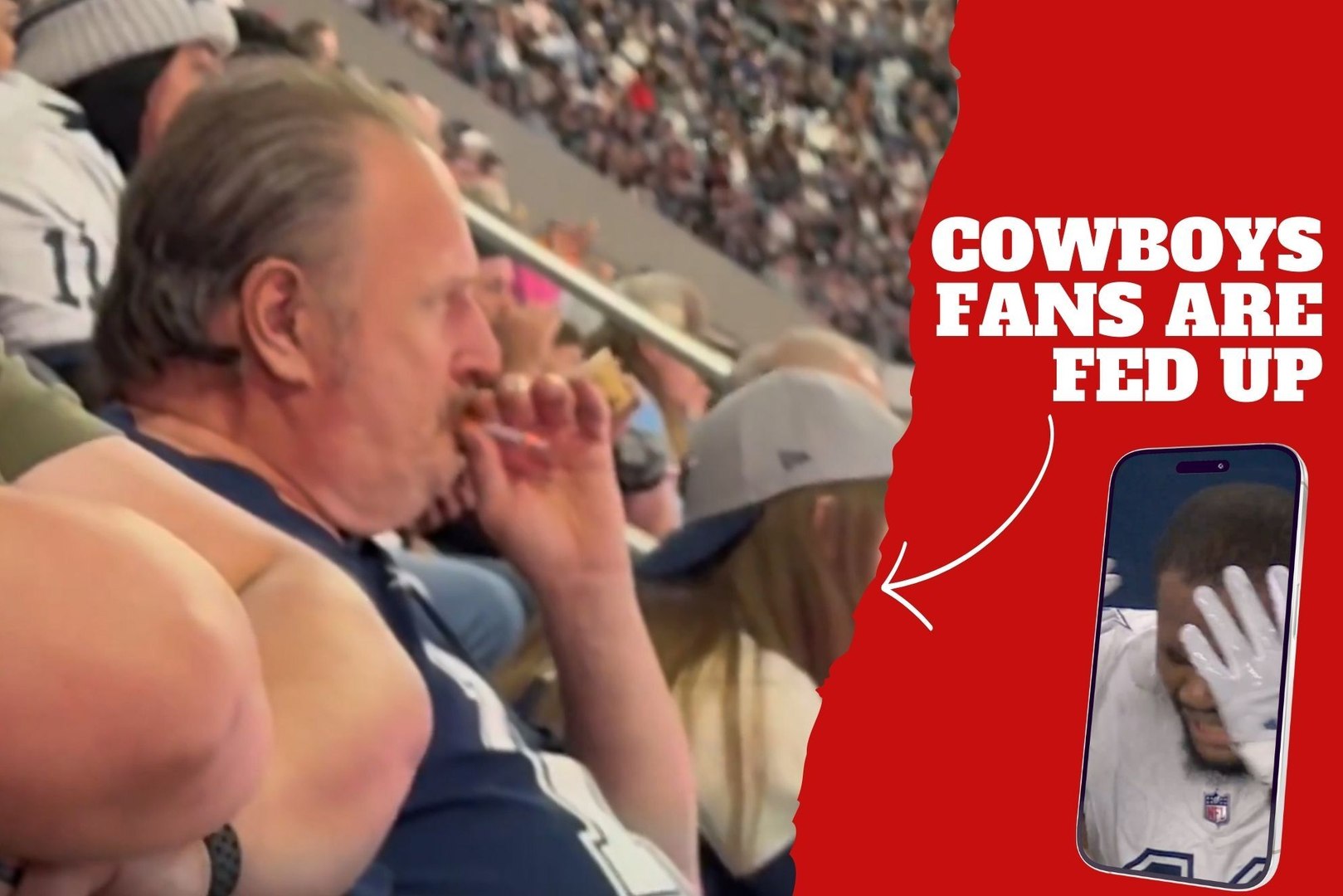Dallas Cowboys fans are so stressed and frustrated with the team that ...