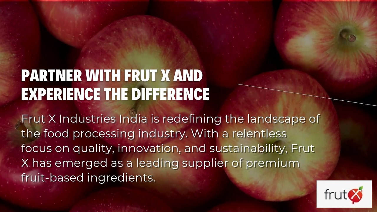 Partner with Frut X and Experience the Difference - video Dailymotion