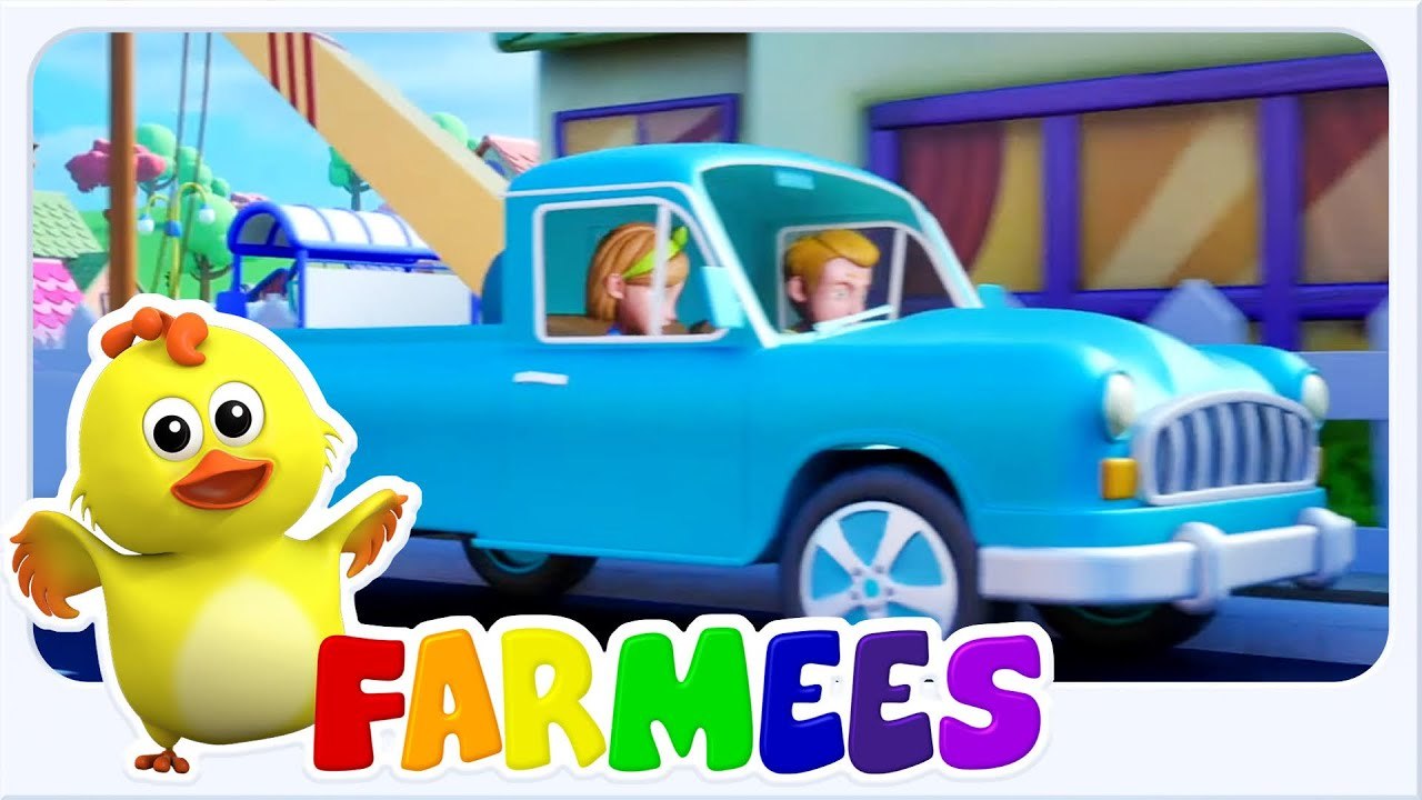 Wheels on the Tow Truck + More Vehicle Nursery Rhymes for Toddler ...