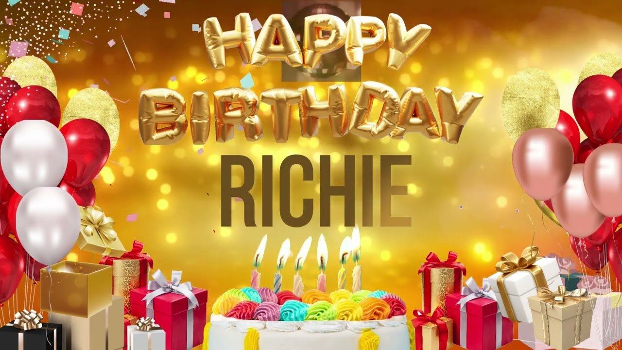 RICHIE - Happy Birthday Richie - video Dailymotion