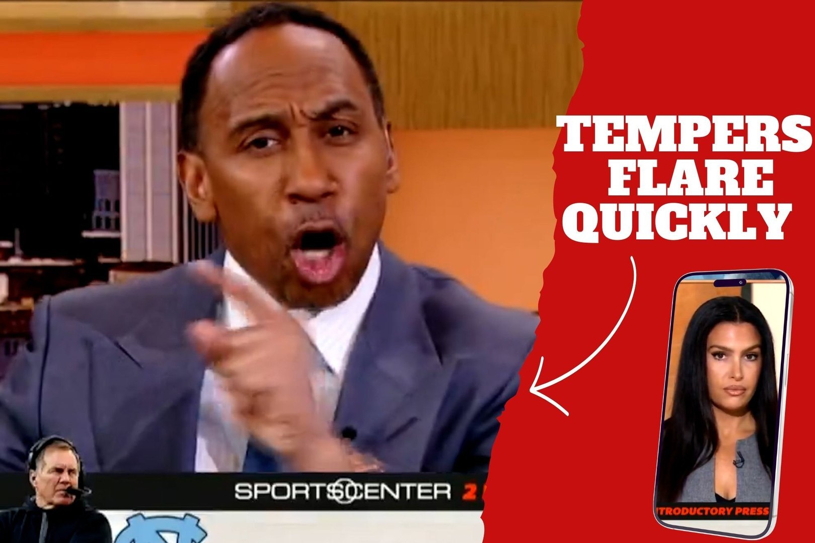 Molly Qerim absolutely rips Stephen A. Smith for his take on Bill ...