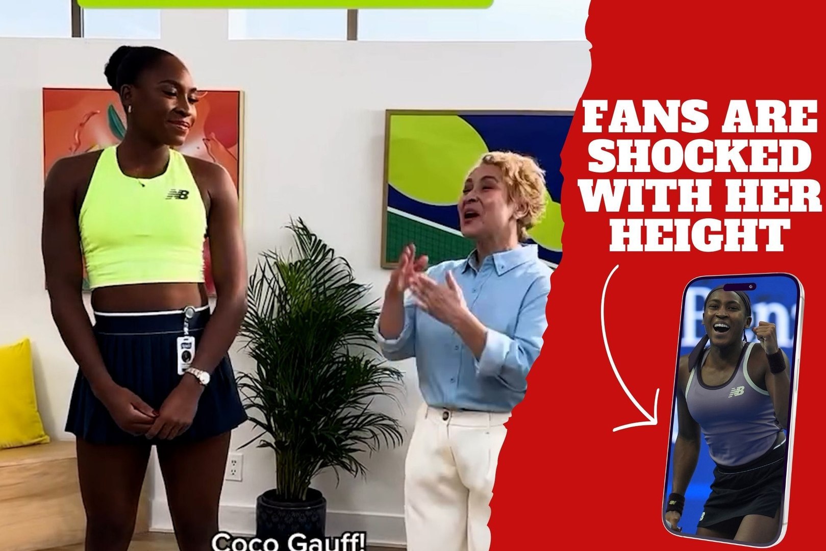 Coco Gauff?s fans are shocked at the tennis star?s stunning height that ...