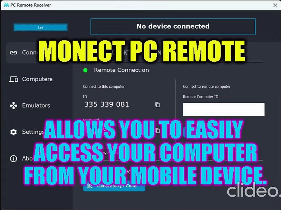 Monect PC Remote - Which allows you to easily access your computer from ...