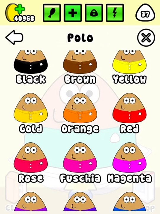 Closet of Pou part 1: All body colors & shirts - Video Dailymotion