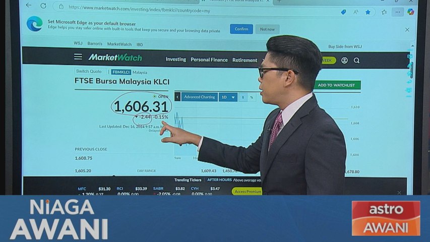 [Data & Statistik] Prestasi Bursa Malaysia setakat 16 Disember 2024 ...