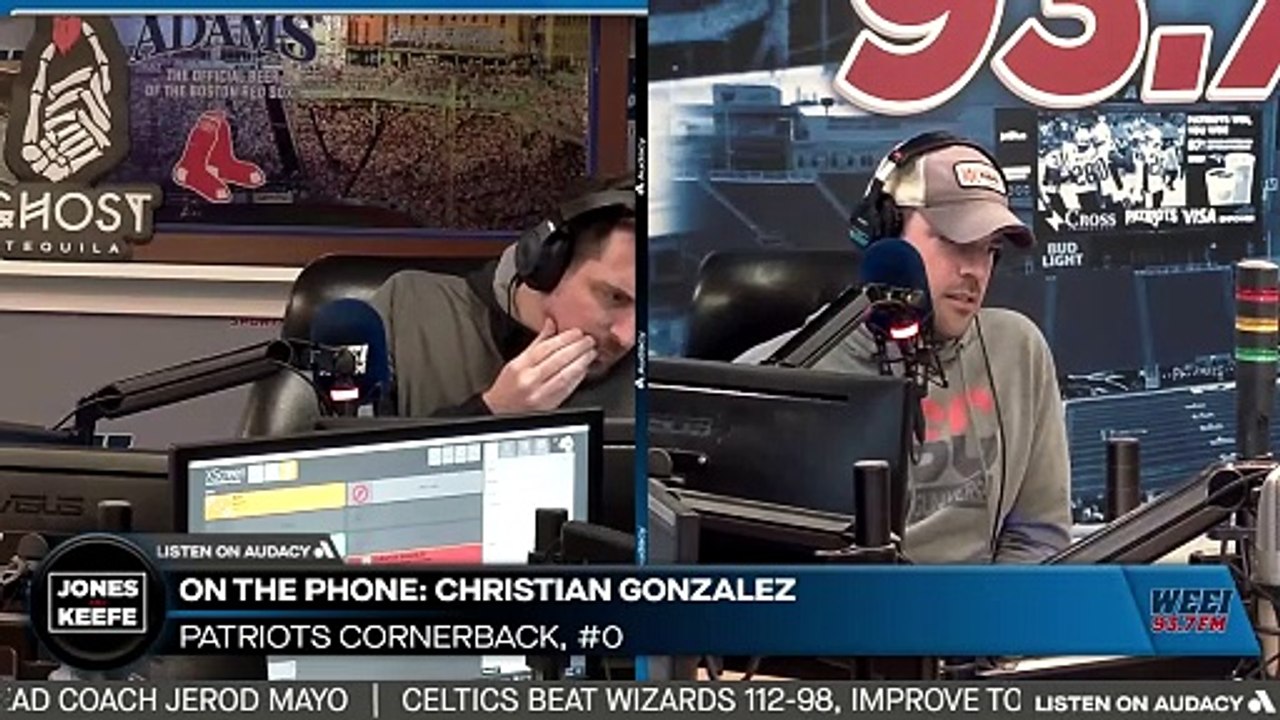 Jones & Keefe: Christian Gonzalez on Jerod Mayo's job security - video ...