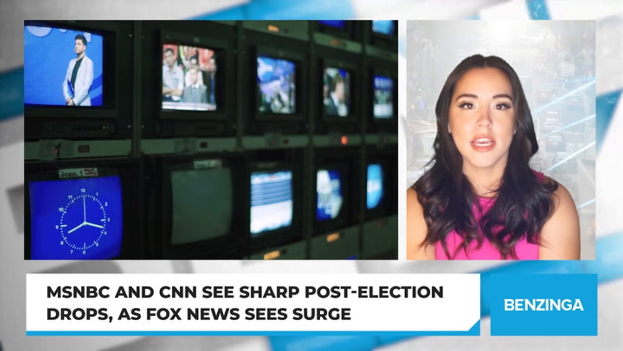 MSNBC and CNN See Sharp Post-Election Drops, As Fox News Sees Surge ...