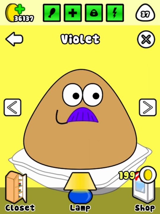 Closet of Pou part 13: Eye Colors, Eye Glasses, Masks, Mustaches ...