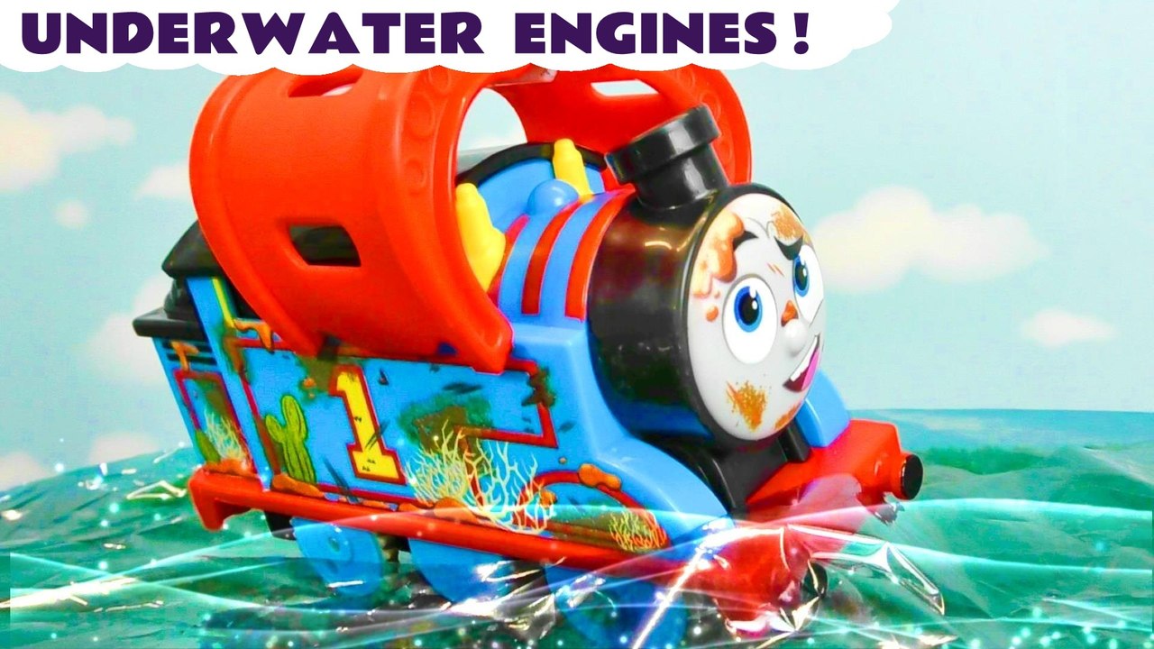 Thomas and Friends Underwater Engines Toy Train Story for Kids - video ...